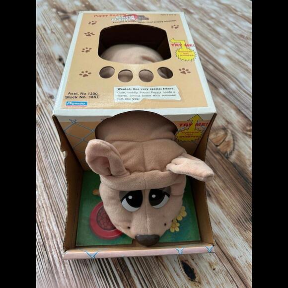 Toys | New In Box Vintage Large Puppy Sounds Pound Puppies | Poshmark
